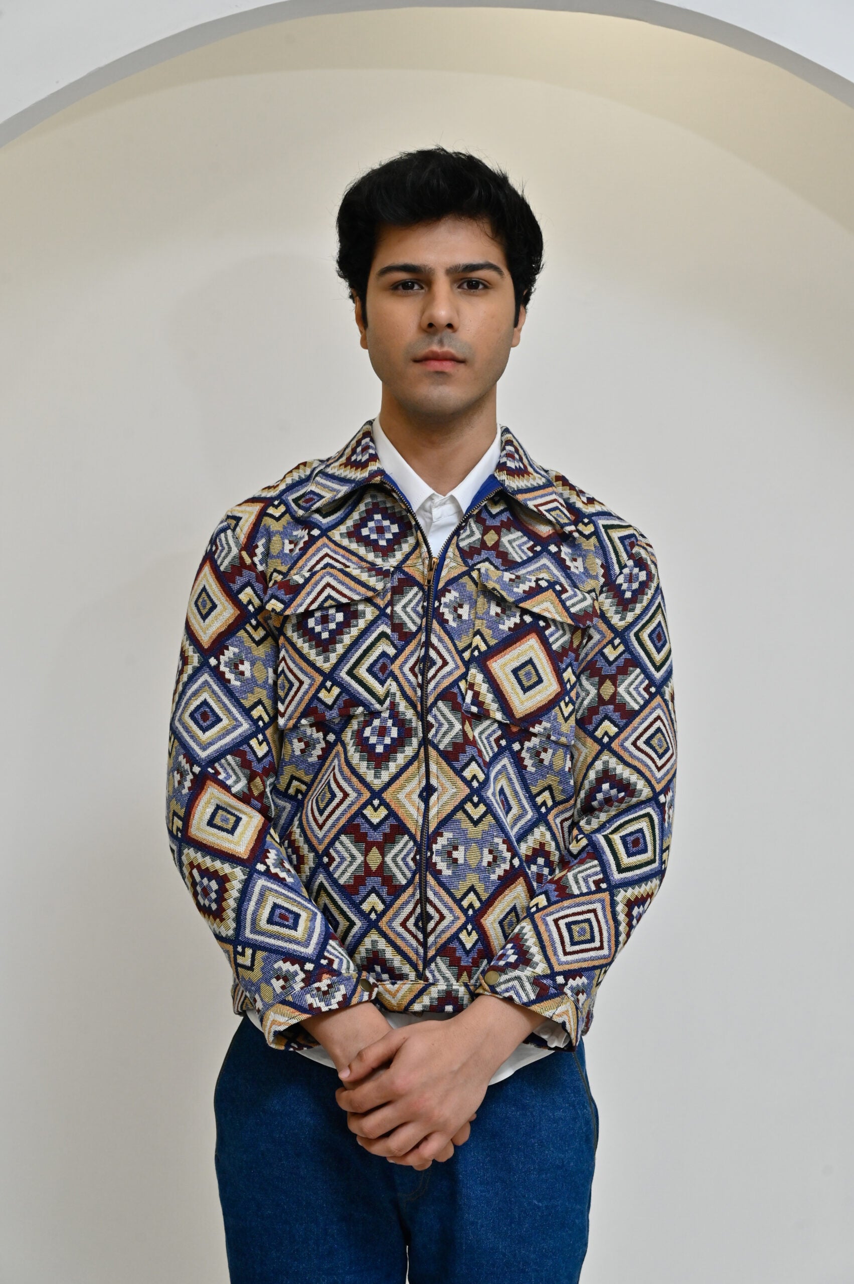 Weaver Handloom jacket – Soski India