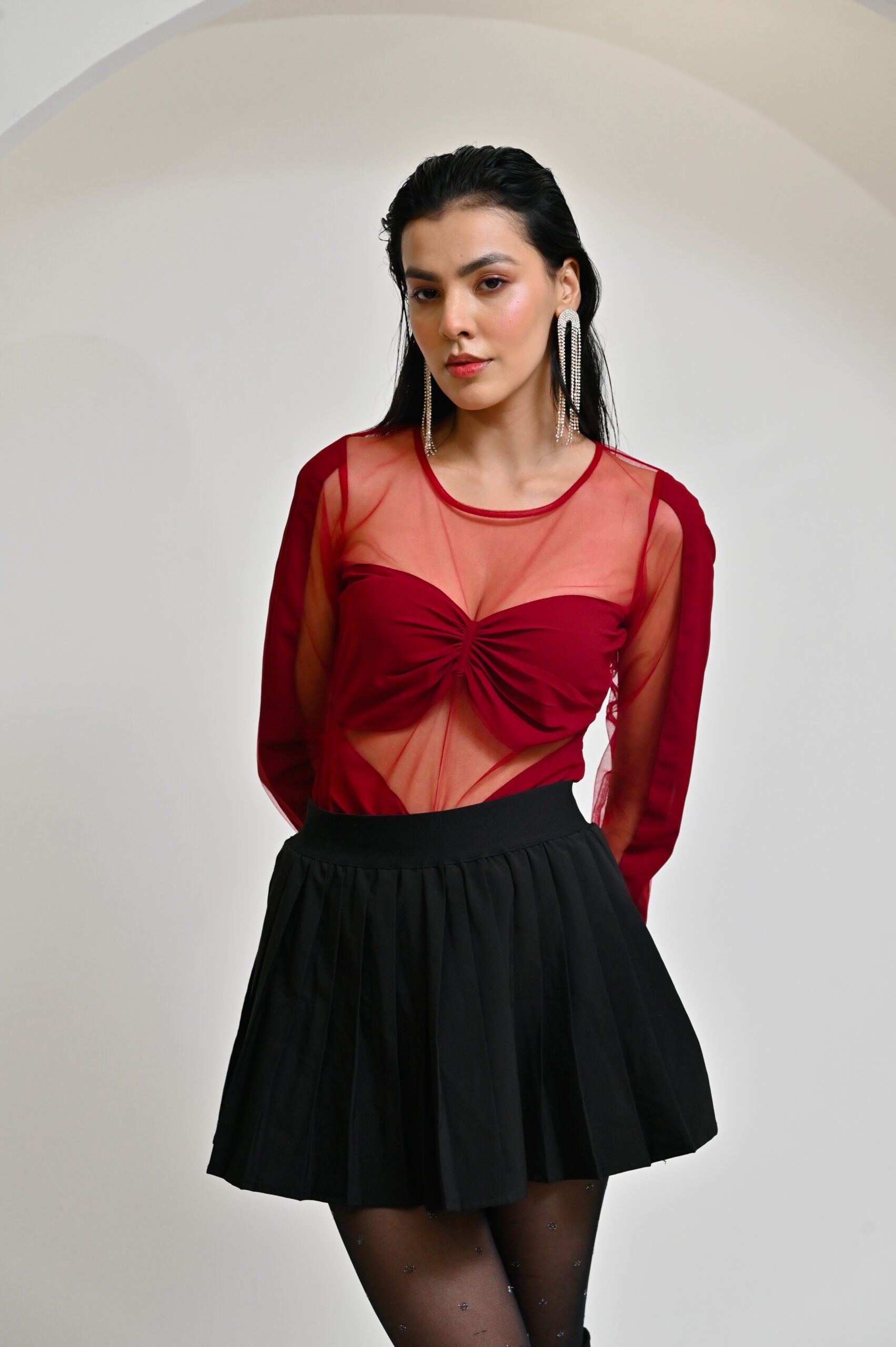 Maroon Sierra top – Soski India